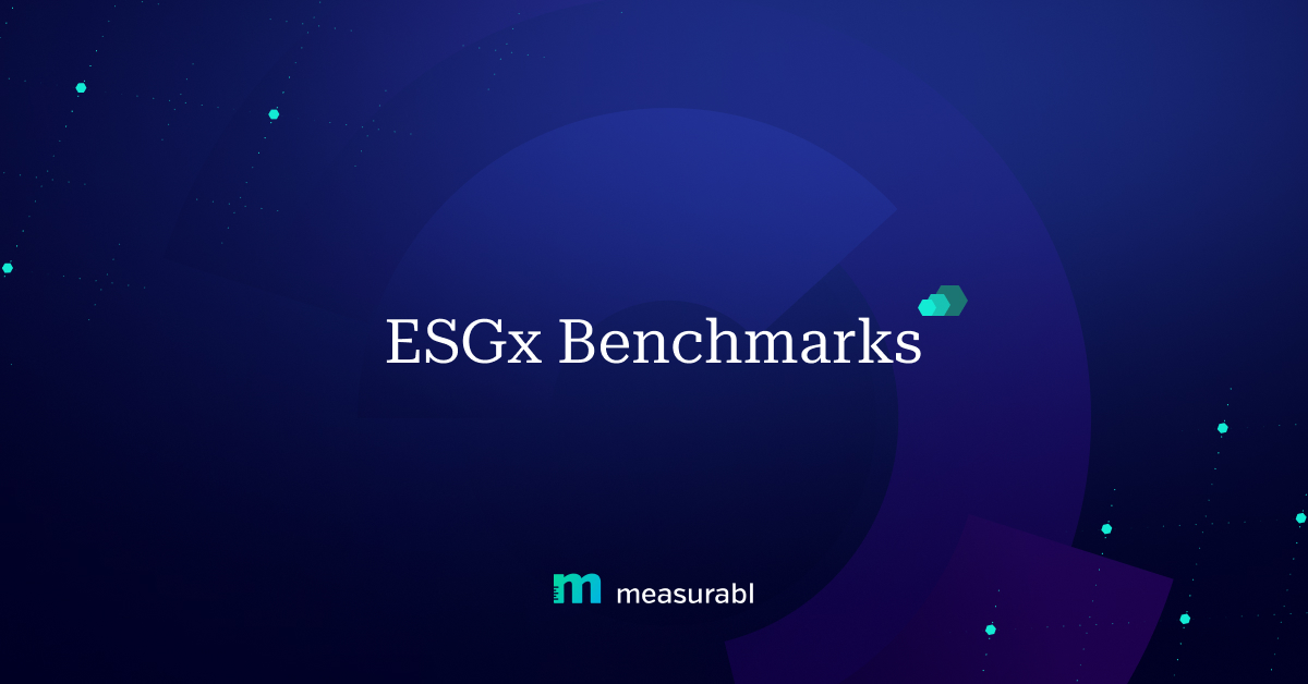 Benchmark ESG | Measurabl's ESGx Benchmarks Platform