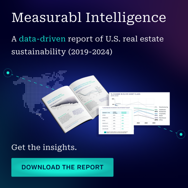 Measurabl Intelligence: Data-Driven View of Sustainability Progress