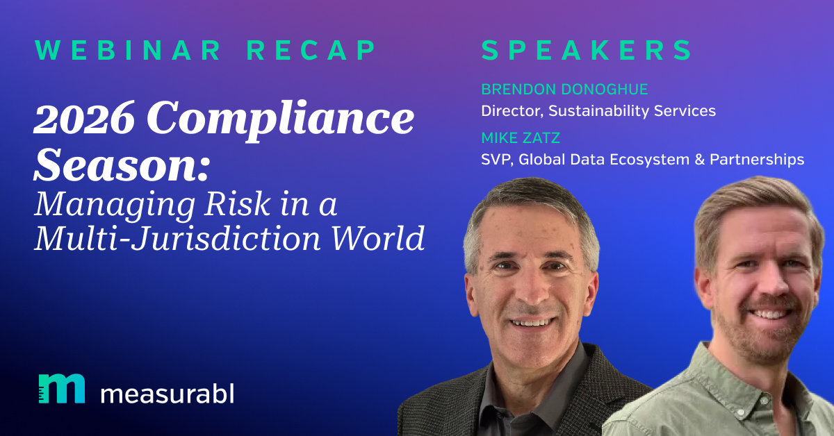 Measurabl | The World's Leading ESG Platform for Real Estate